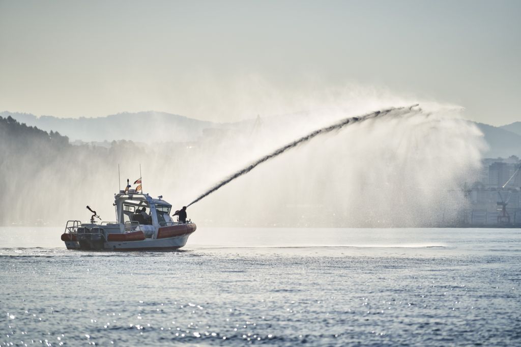 Search and Rescue vessel, SAR Boat MZ12 with FiFi, Air crash ...