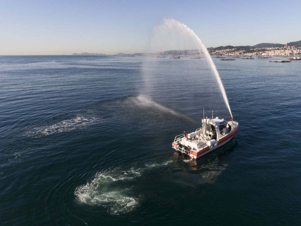 Search and Rescue vessel, SAR Boat MZ12 with FiFi, Air crash ...
