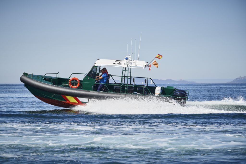 High-speed aluminium interceptor | Aister