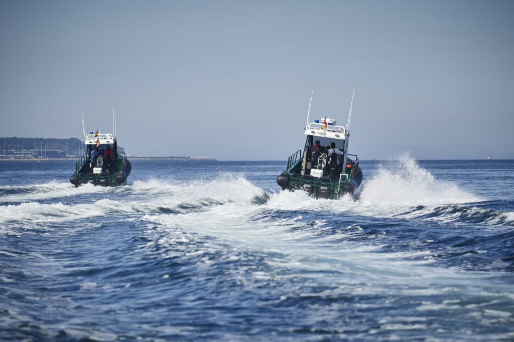 High-speed aluminium interceptor | Aister